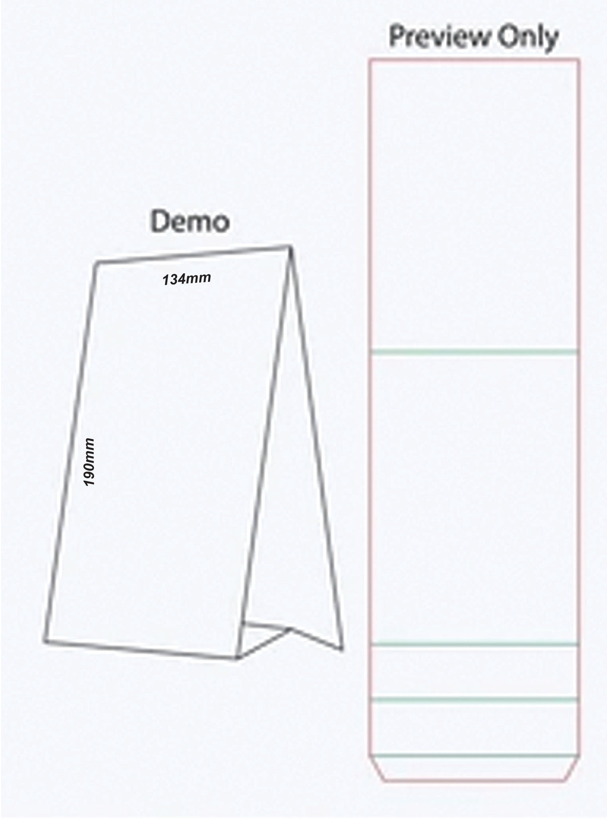 Tent Cards - Customised | Table Display Cards – PM Digital – PM Digital ...