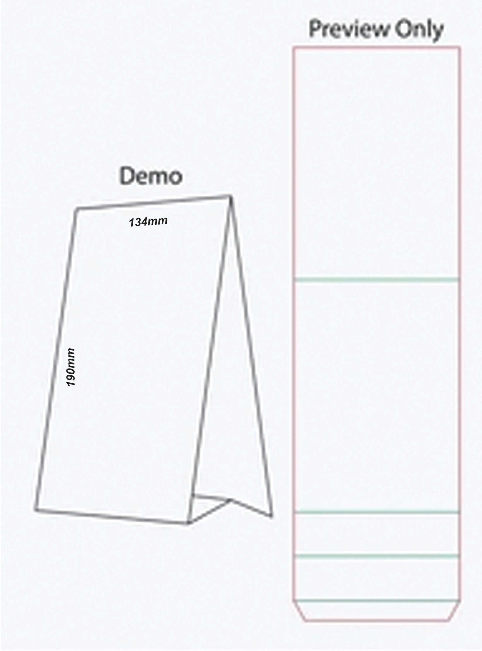 Tent Cards - Customised | Table Display Cards – PM Digital – PM Digital ...